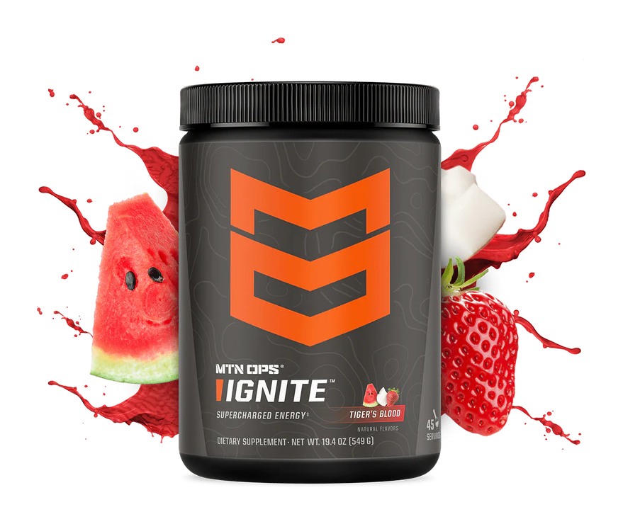 MTN OPS Ignite Supercharged Energy Tigers Blood Drink | Cabela's